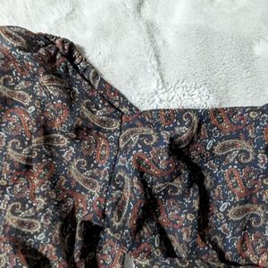 O.P.T. | Dresses | Nwt Opt One Pretty Time Paisley Dress Chiffon Small ...